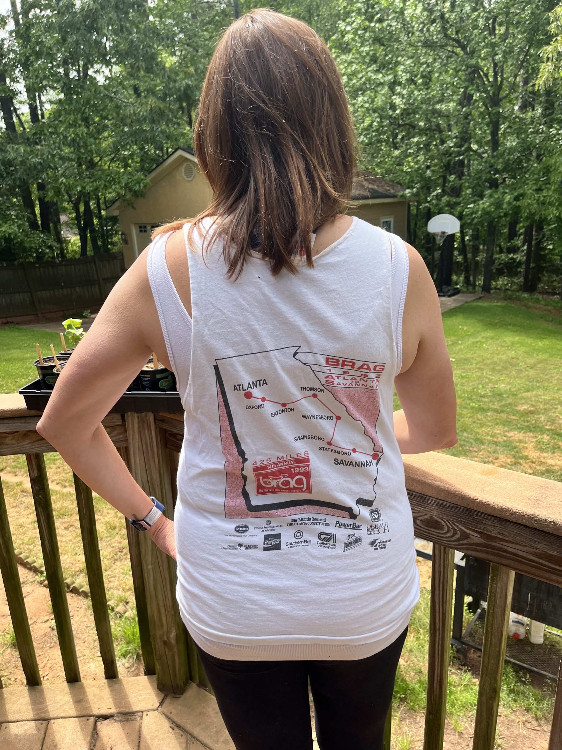 Between The Destinations - BRAG - Bicycle Ride Across Georgia